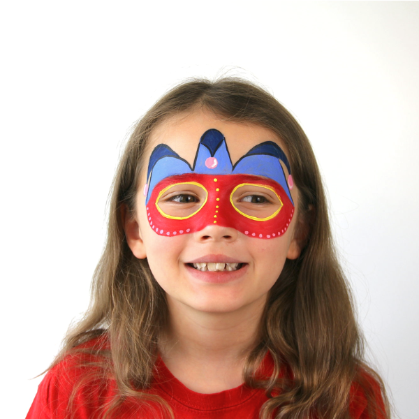 Red Mask Face Paint - 3 Easy Steps – Snazaroo