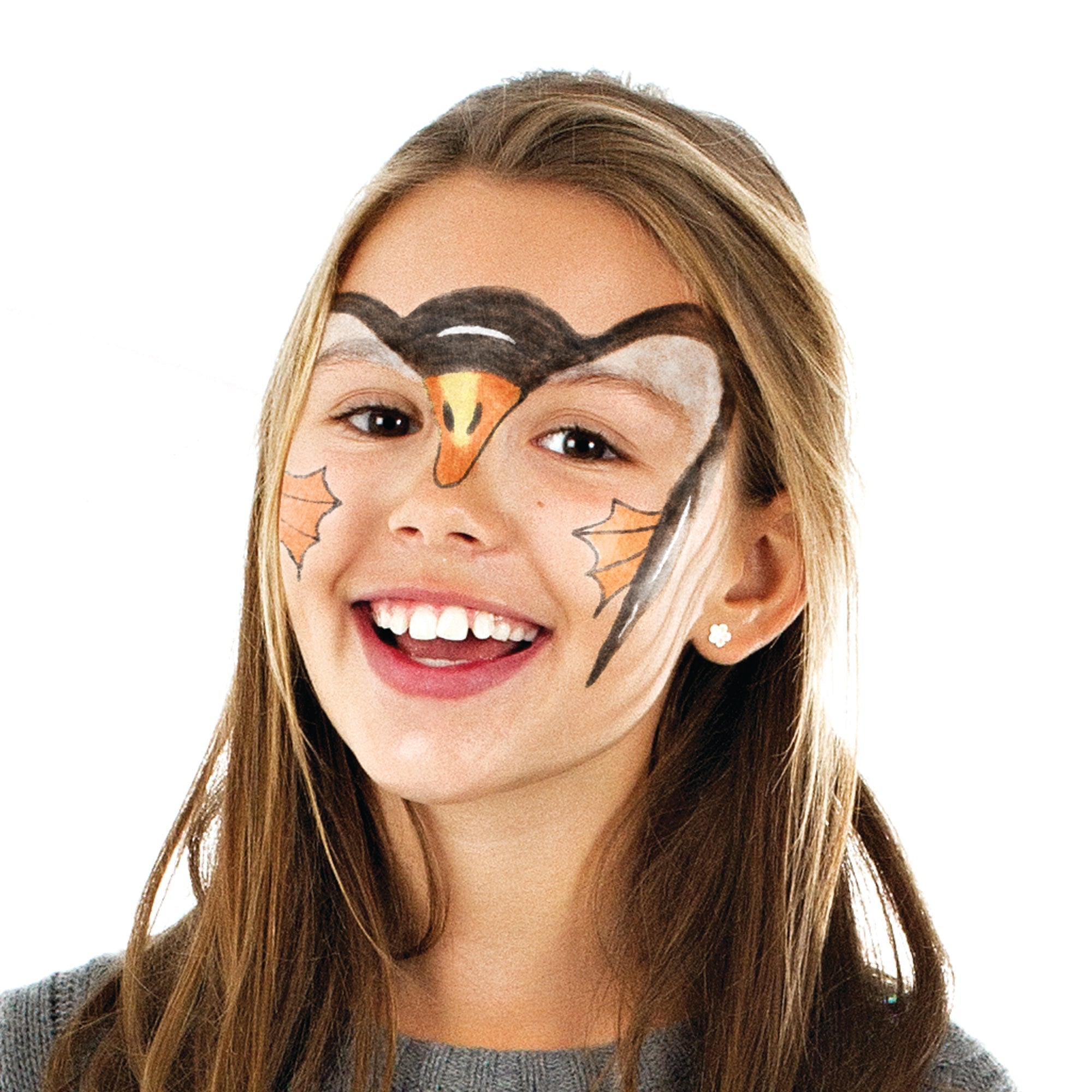 Penguin Face Paint - 3 Easy Steps – snazaroo-uk